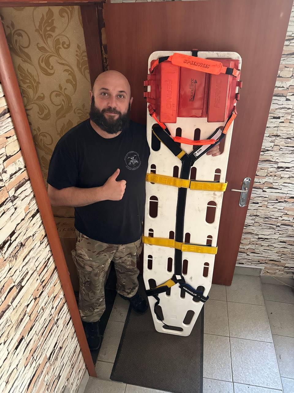 Spinal board for training – Hull4Ukraine